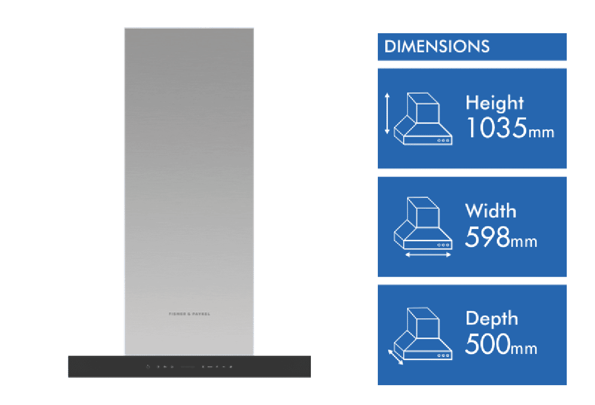 Fisher & Paykel - Rangehoods - The Good Guys