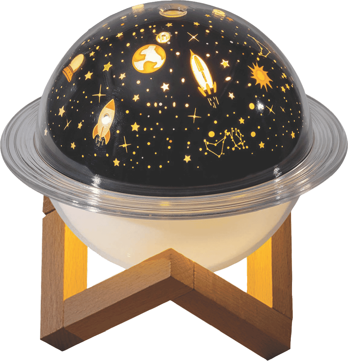 Crest Planet Humidifier with Projector Light LIW15016