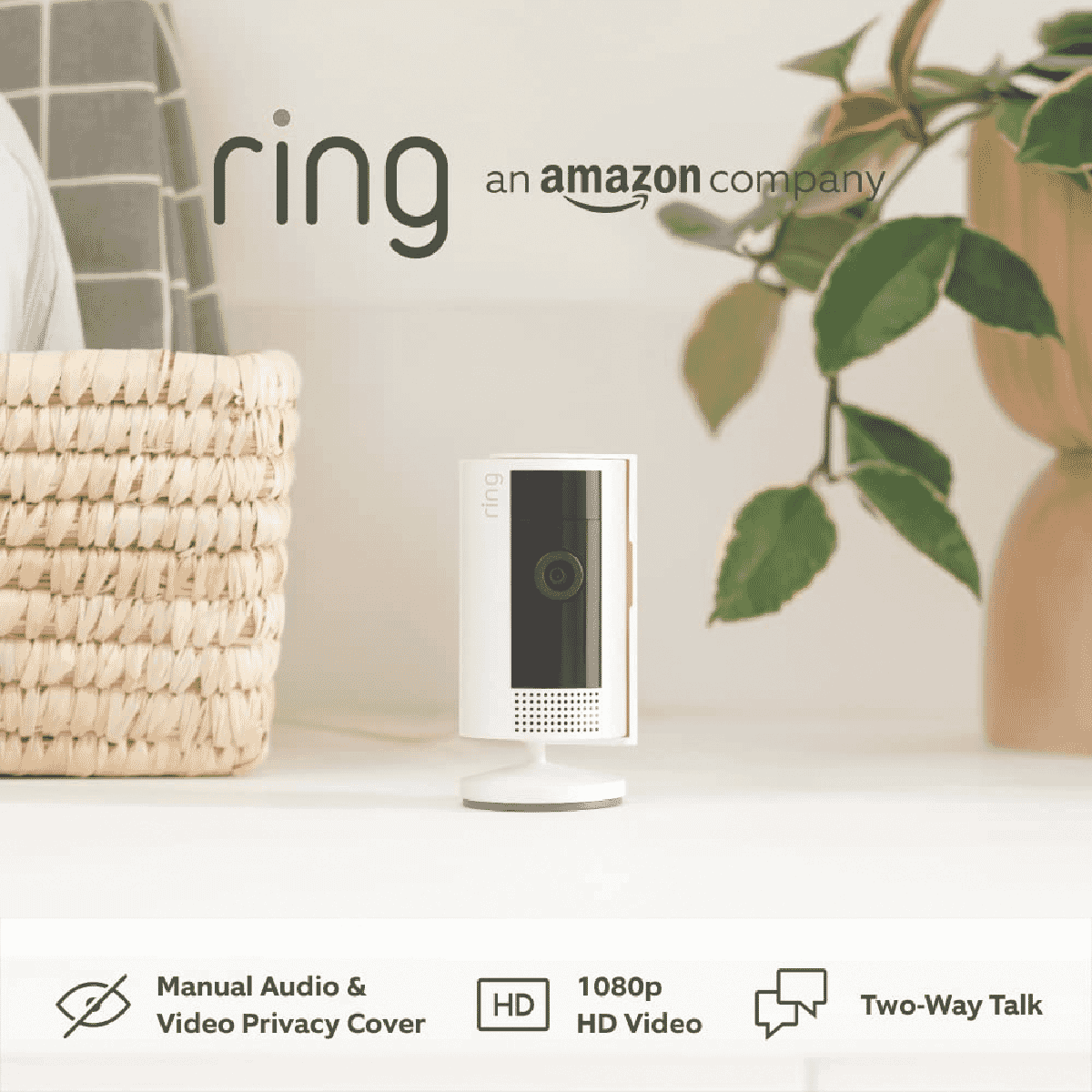 Ring Indoor Camera (2nd Gen) White B0B6GK4VTC