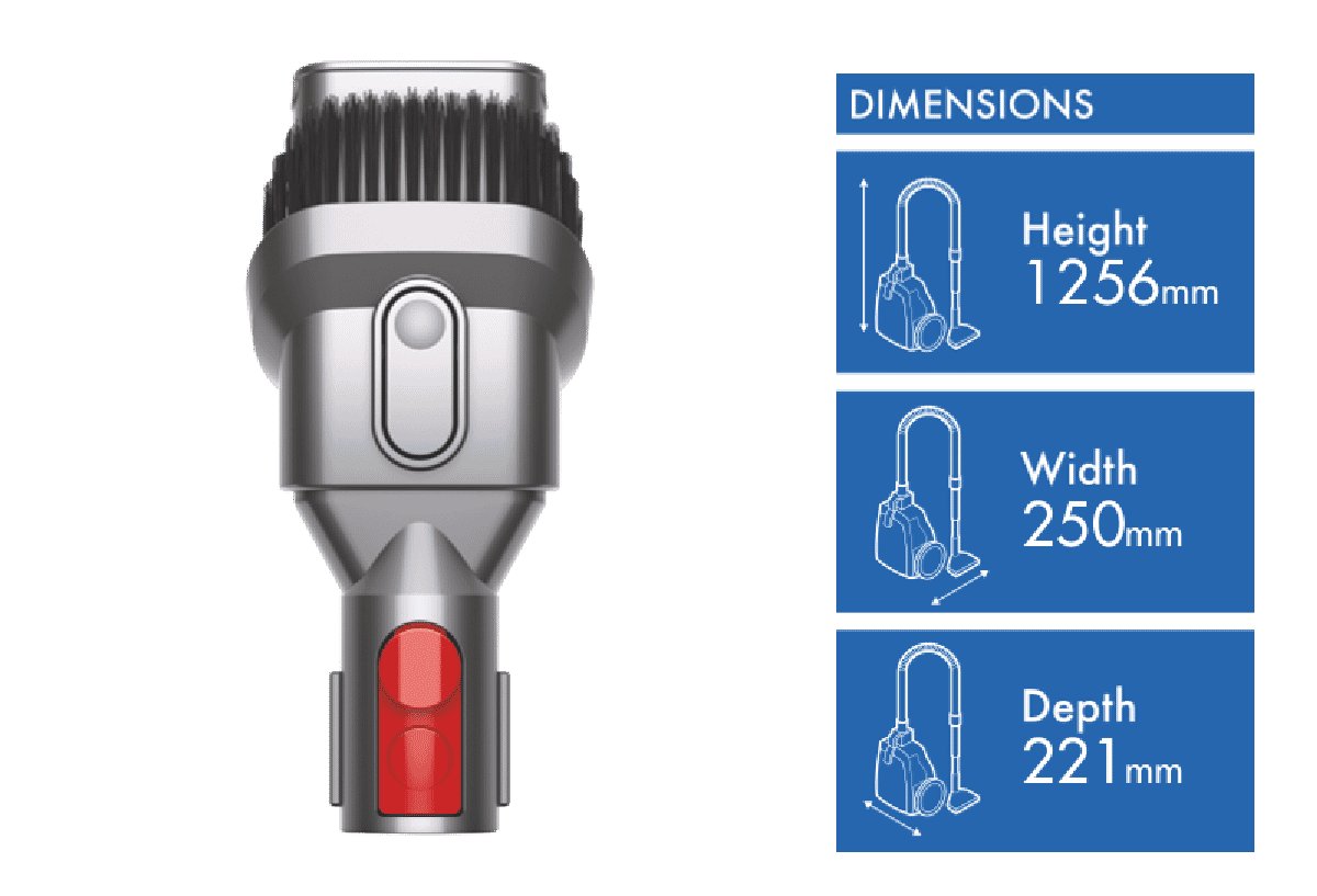 Dyson V7 Advanced Origin Cordless Vacuum Silver 419667-01