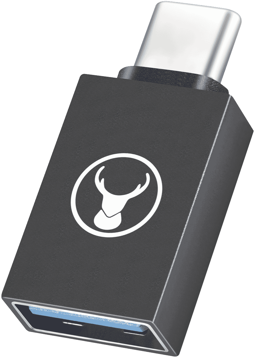 Bonelk USB-C to USB-A 3.0 Adapter (Black) ELK-80062-R