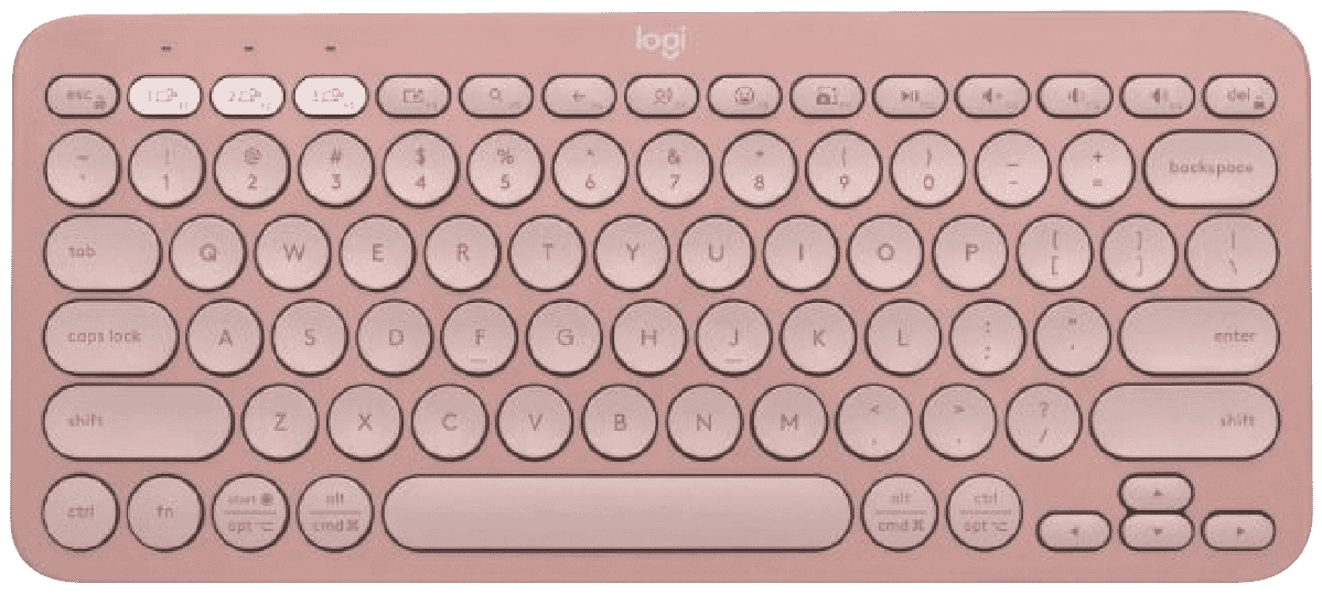 Logitech K380s Pebble Keys 2 Keyboard (Rose) 920-011755