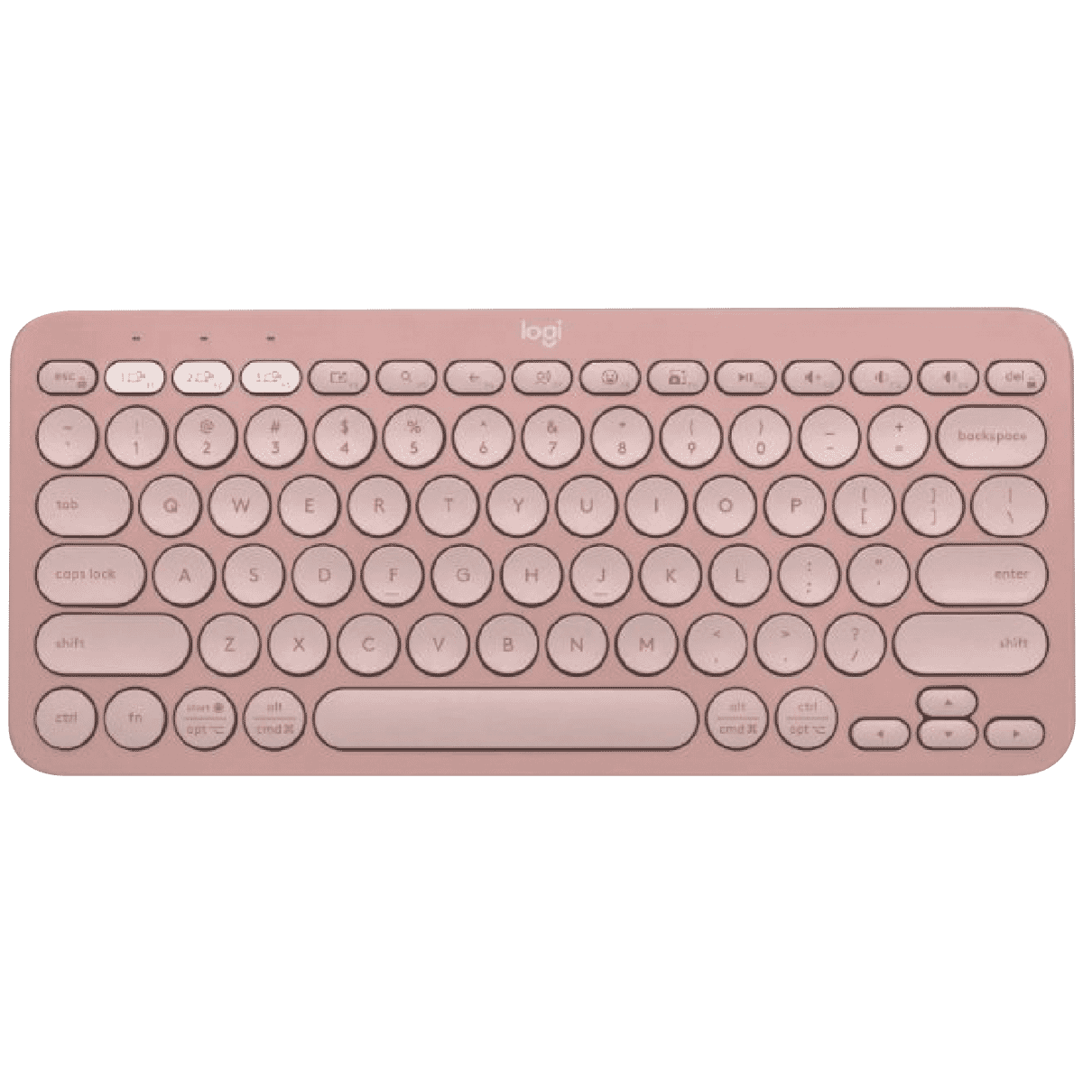 Logitech K380s Pebble Keys 2 Keyboard (Rose) 920-011755