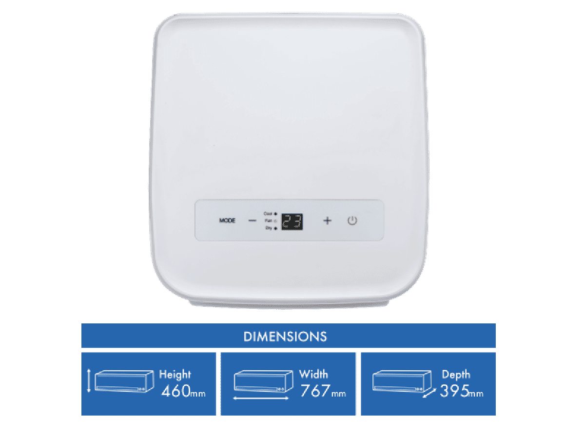 Olimpia Splendid 2.6kW Portable Air Conditioner COMPACT10