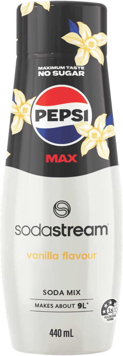 Sodastream Pepsi Max Vanilla Flavour Mix 440ml 1924228610