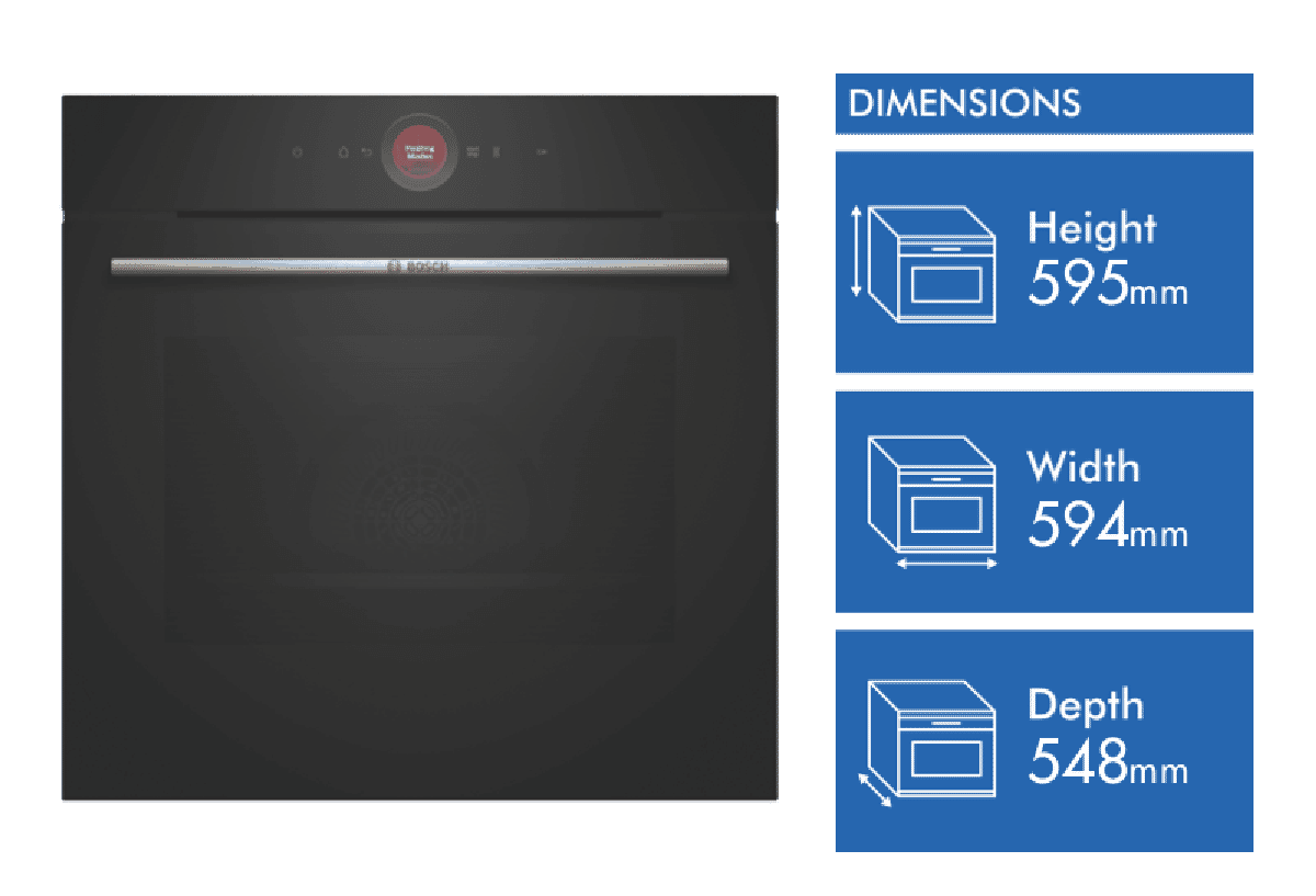 Bosch Series 8 Pyrolytic Oven HBG7741B1A