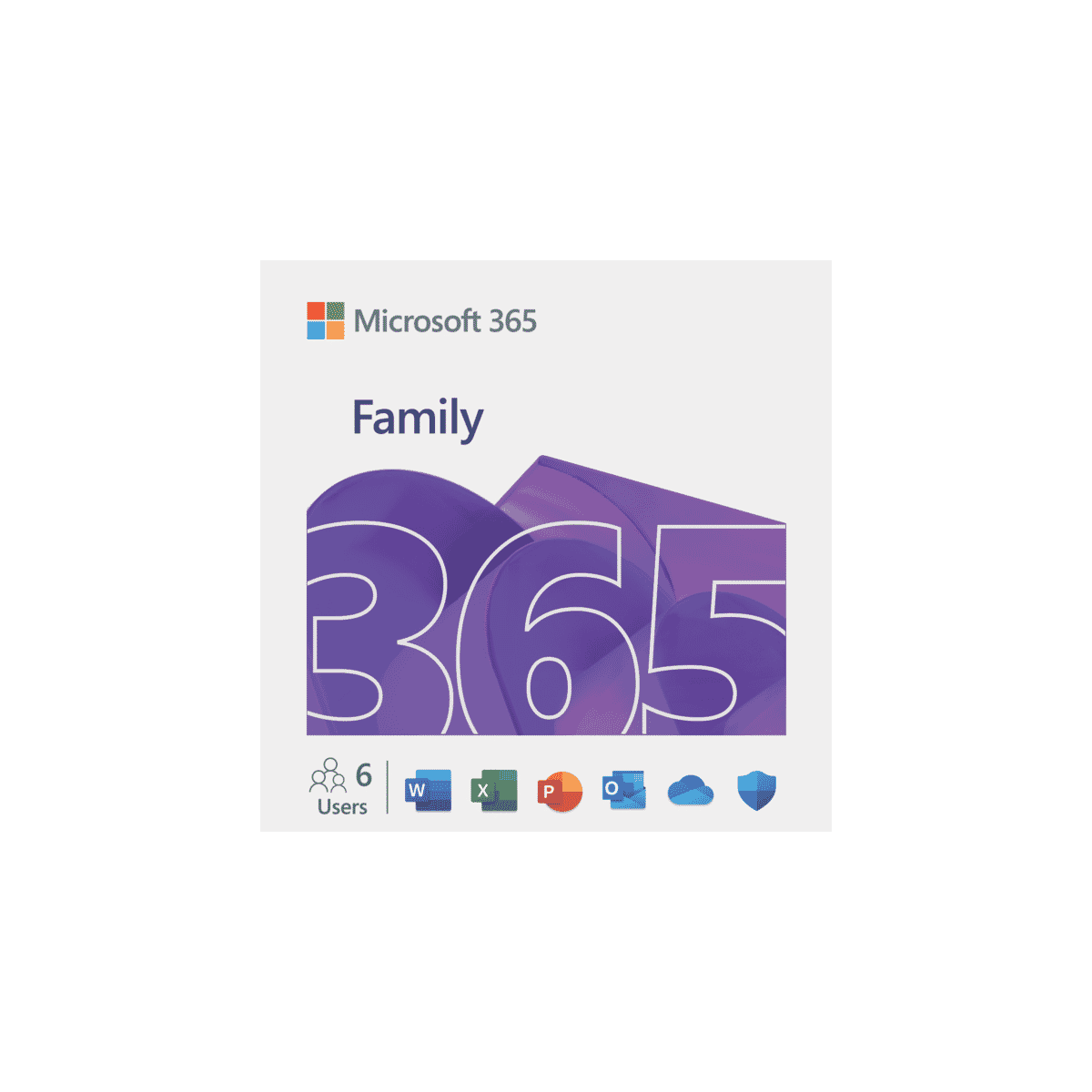 Microsoft M365 Family Renewal 12M ESD (2023) AUMSOF001