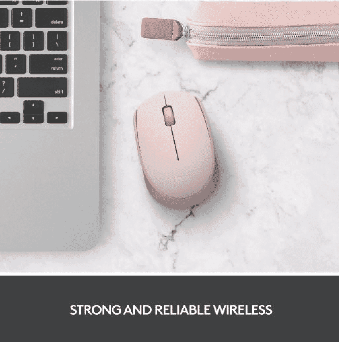 Logitech M171 Compact Wireless Mouse (Rose) 910-006868