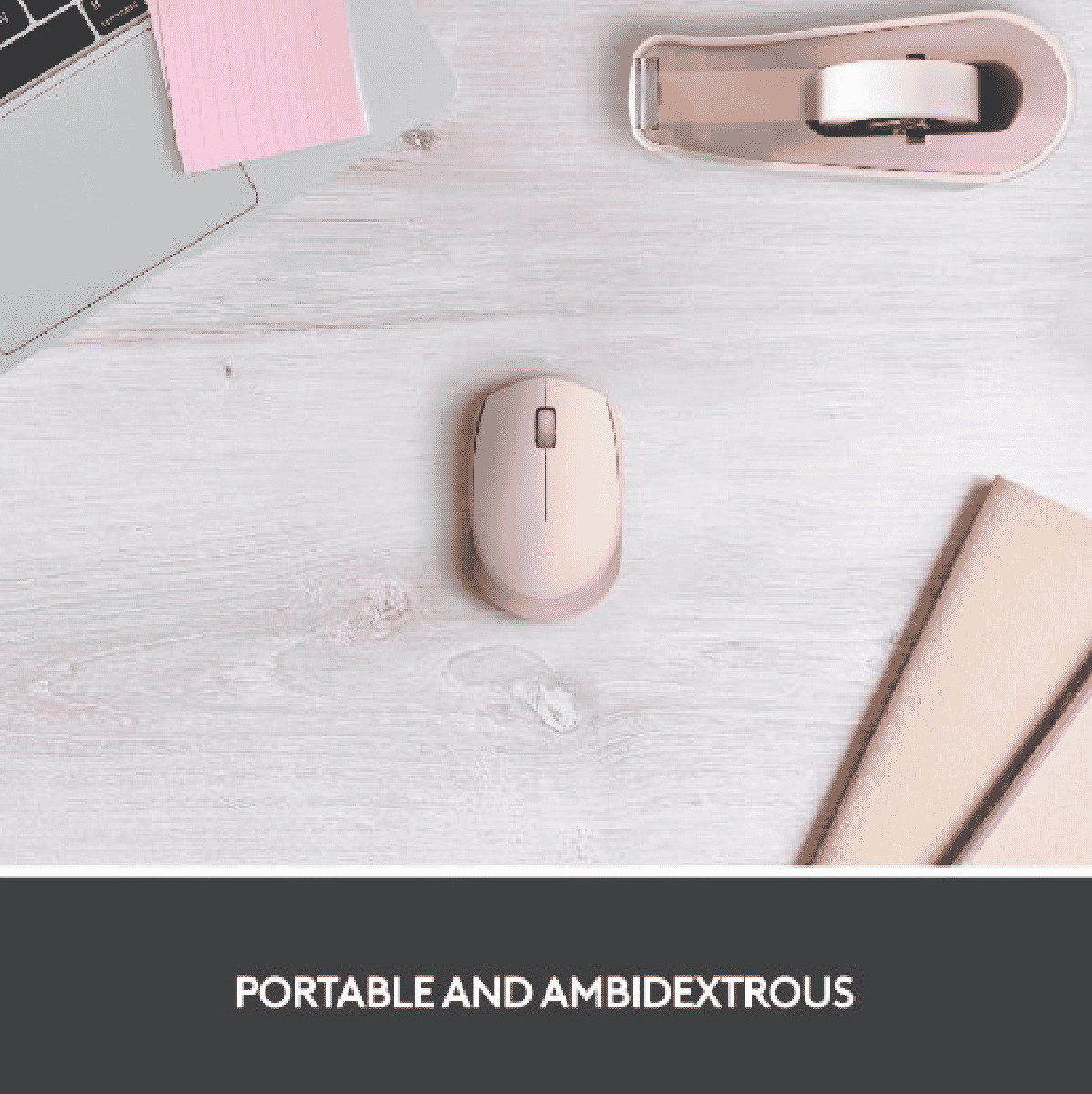 Logitech M171 Compact Wireless Mouse (Rose) 910-006868