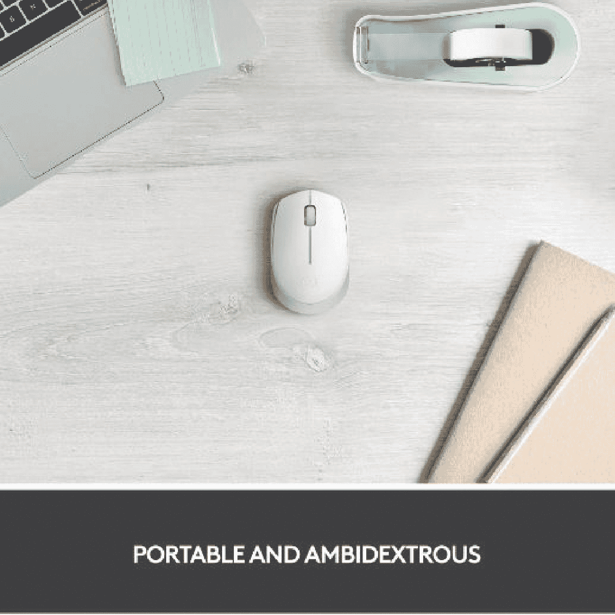 Logitech M171 Compact Wireless Mouse (Off White) 910-006870