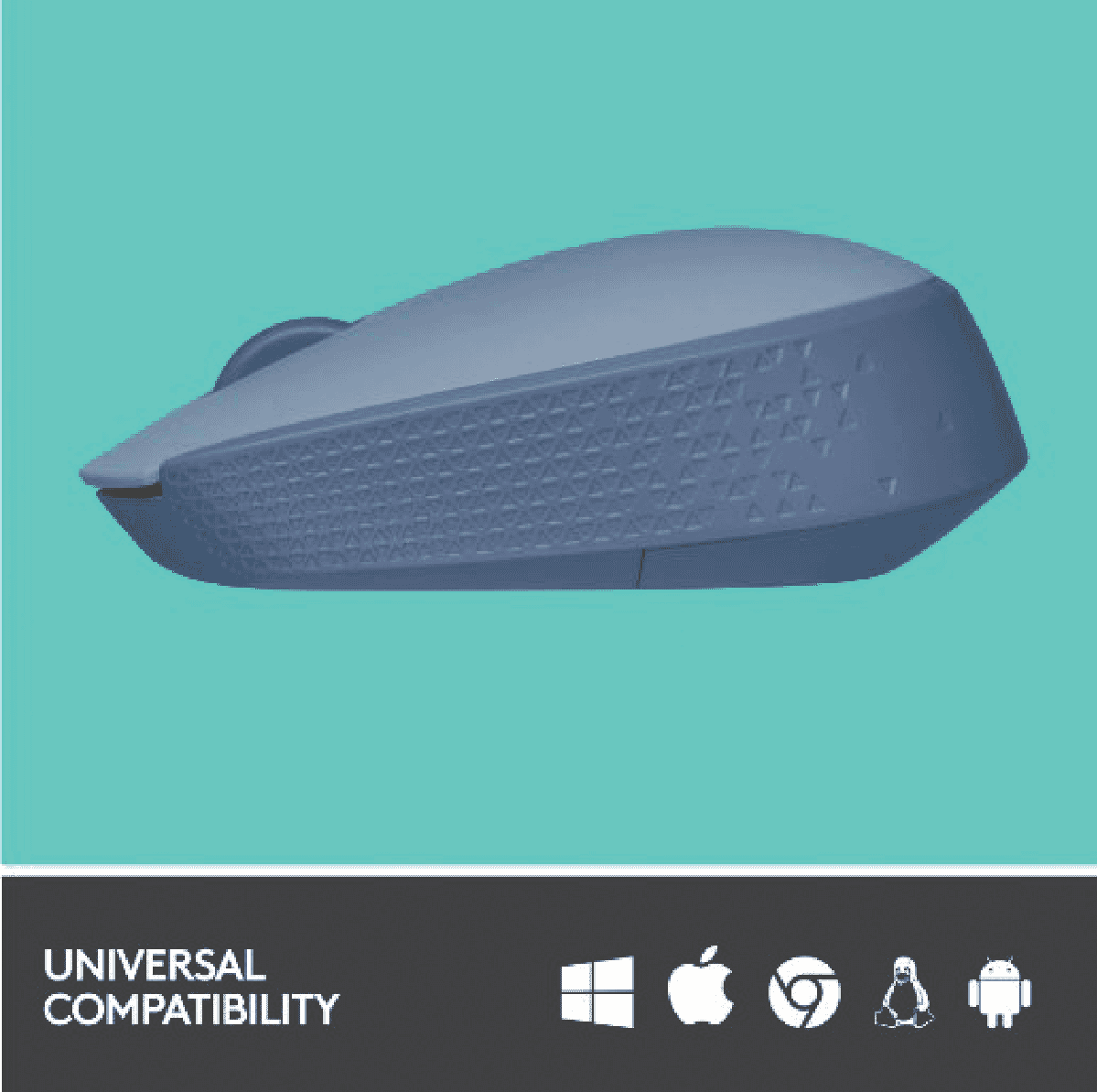 Logitech M171 Compact Wireless Mouse (Blue Grey) 910-006869