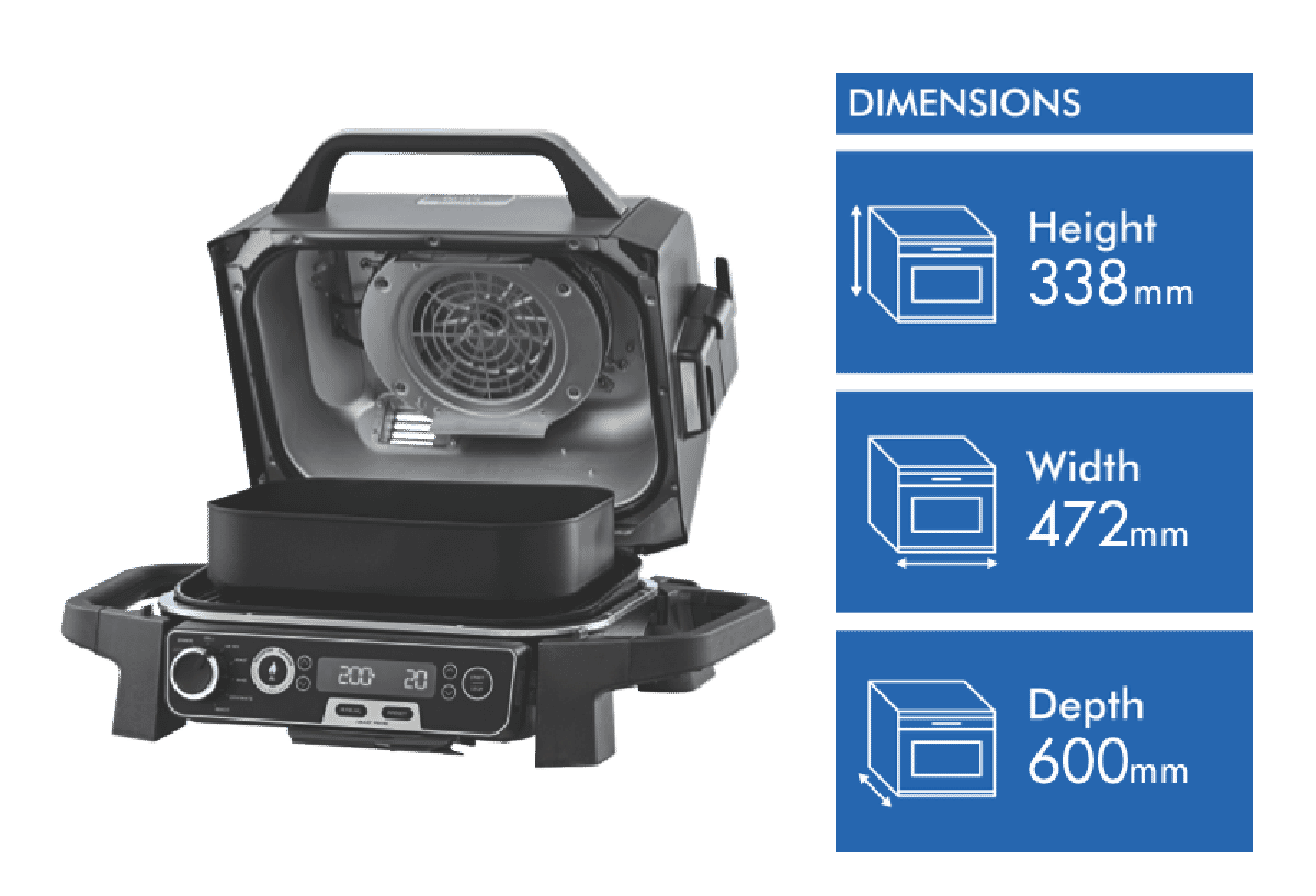 Ninja Woodfire Electric BBQ Grill and Smoker OG751