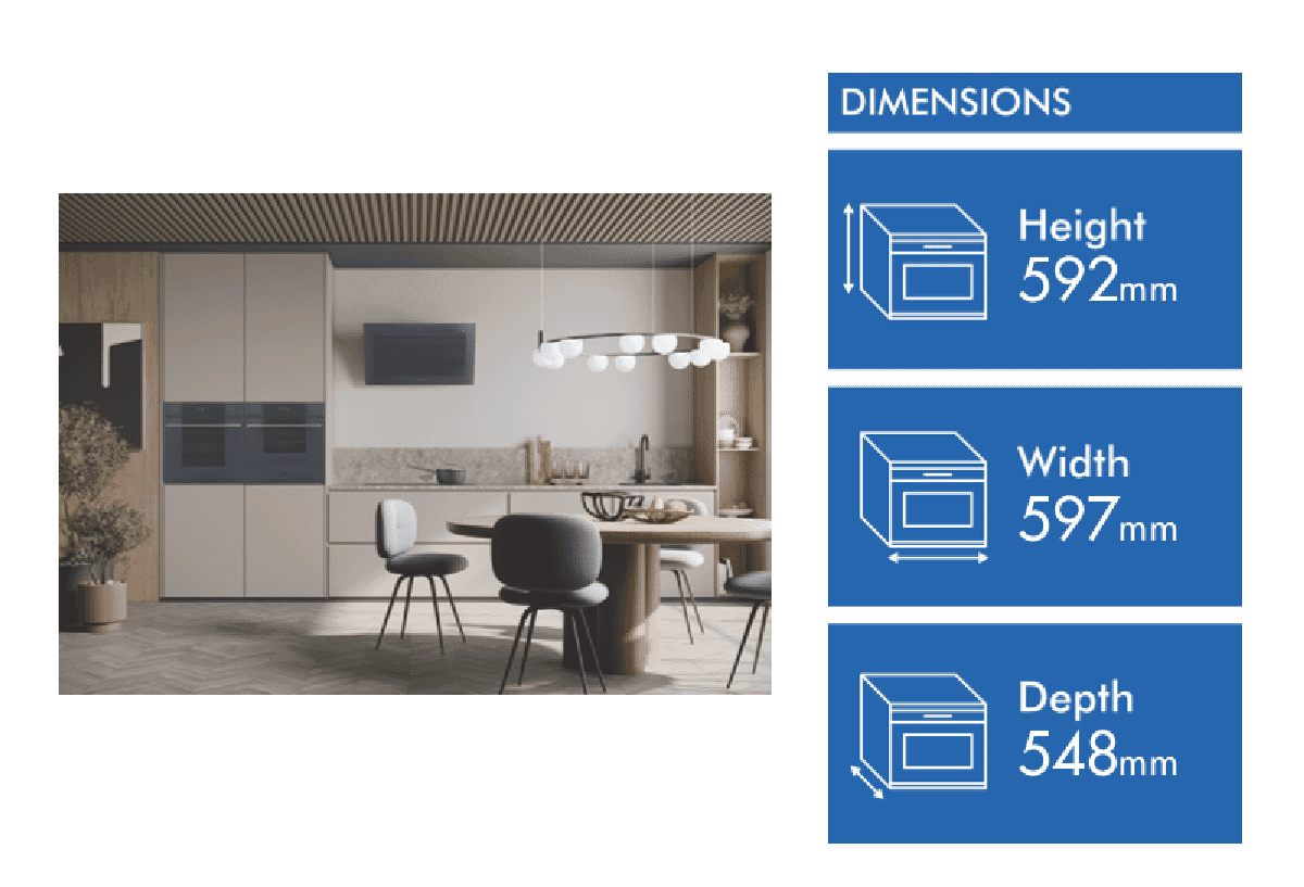 Smeg Compact Linea Speed Oven SOA4102M1G