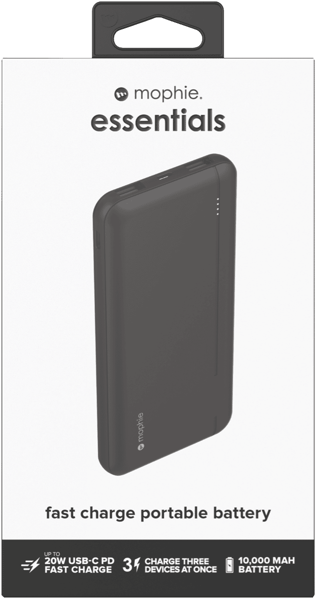 Mophie Essential PowerStation 10K 20W Black 11901308960