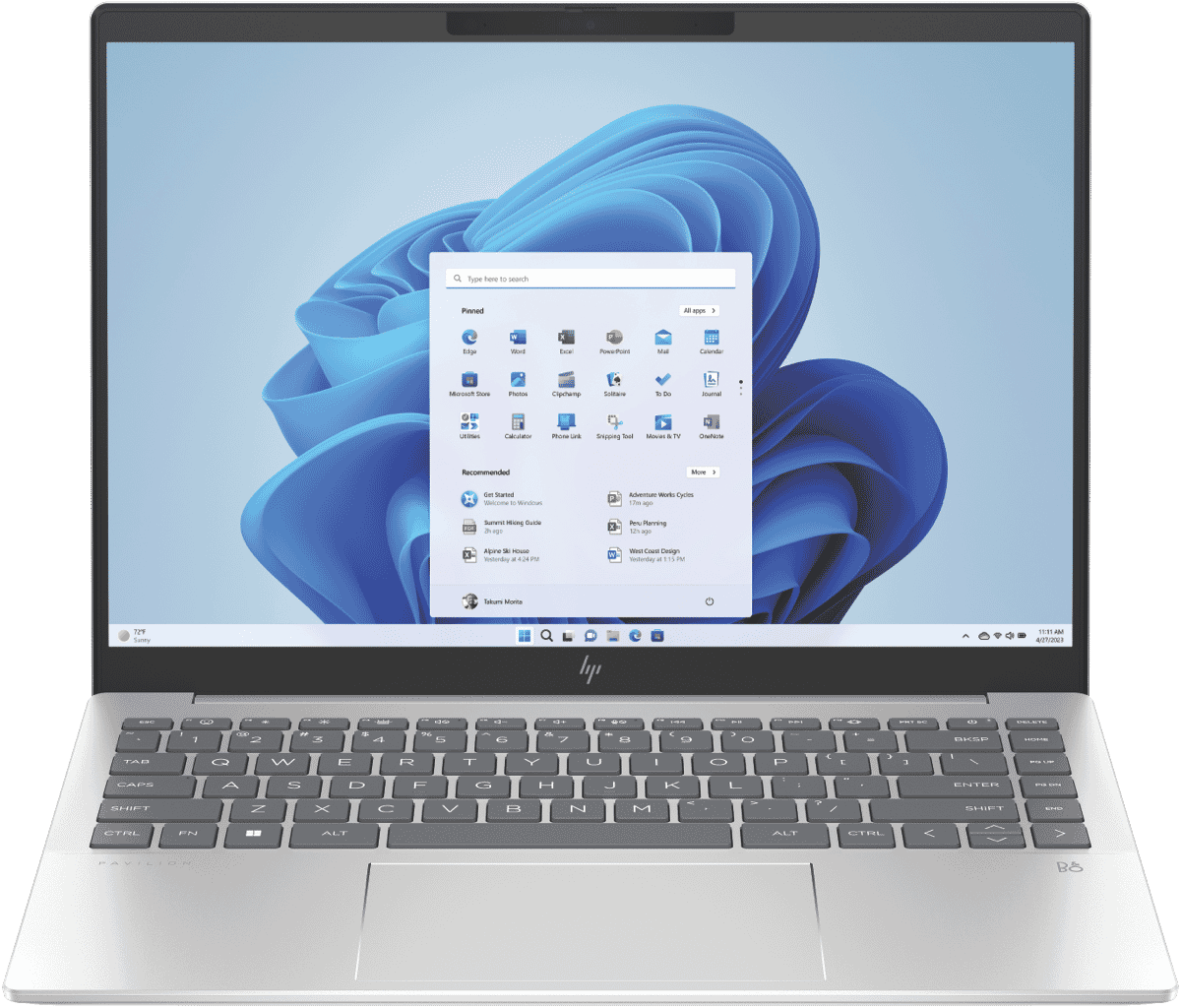 HP Pavilion Plus 14" EVO i5 16GB 256GB Laptop 9P2N7PA