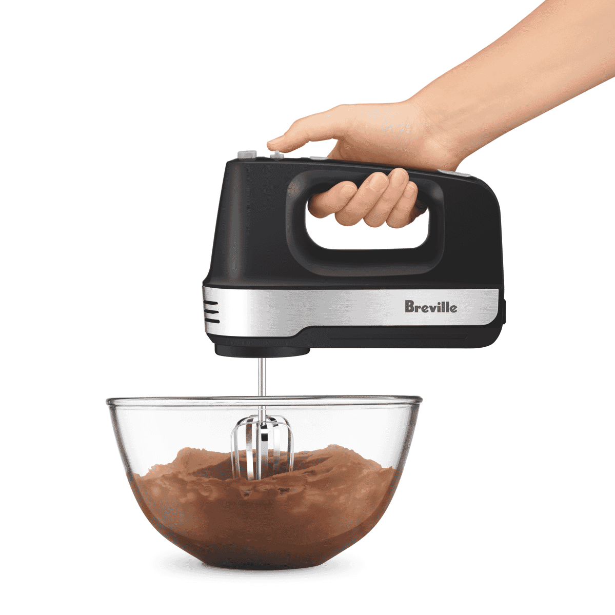 Breville The Mix And Store Turbo Hand Mixer LHM200MTB2IAN1