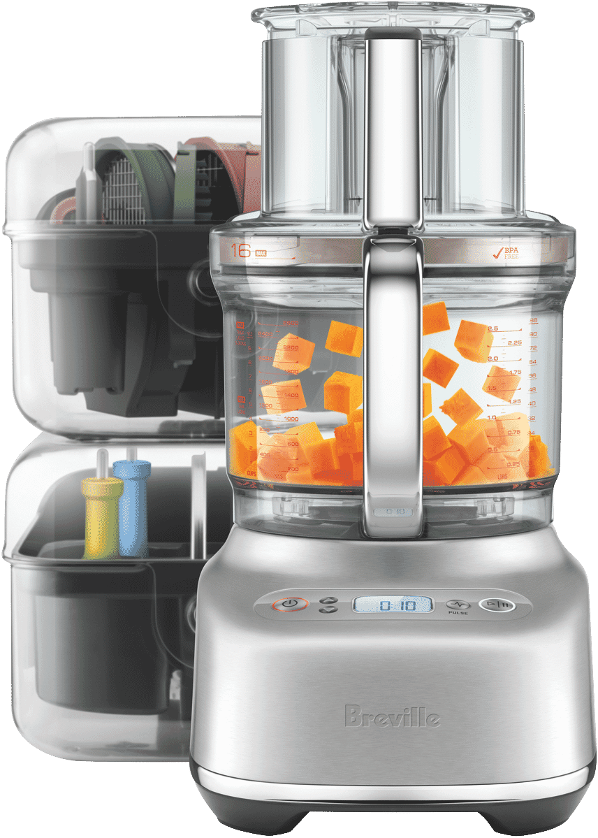 Breville The Paradice 16" Food Processor Brushed Stainless Steel ...