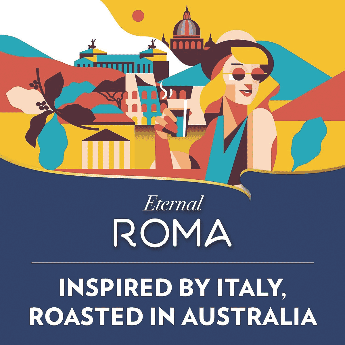 Lavazza 500G Taste Of Italy Roma Coffee Beans 80129