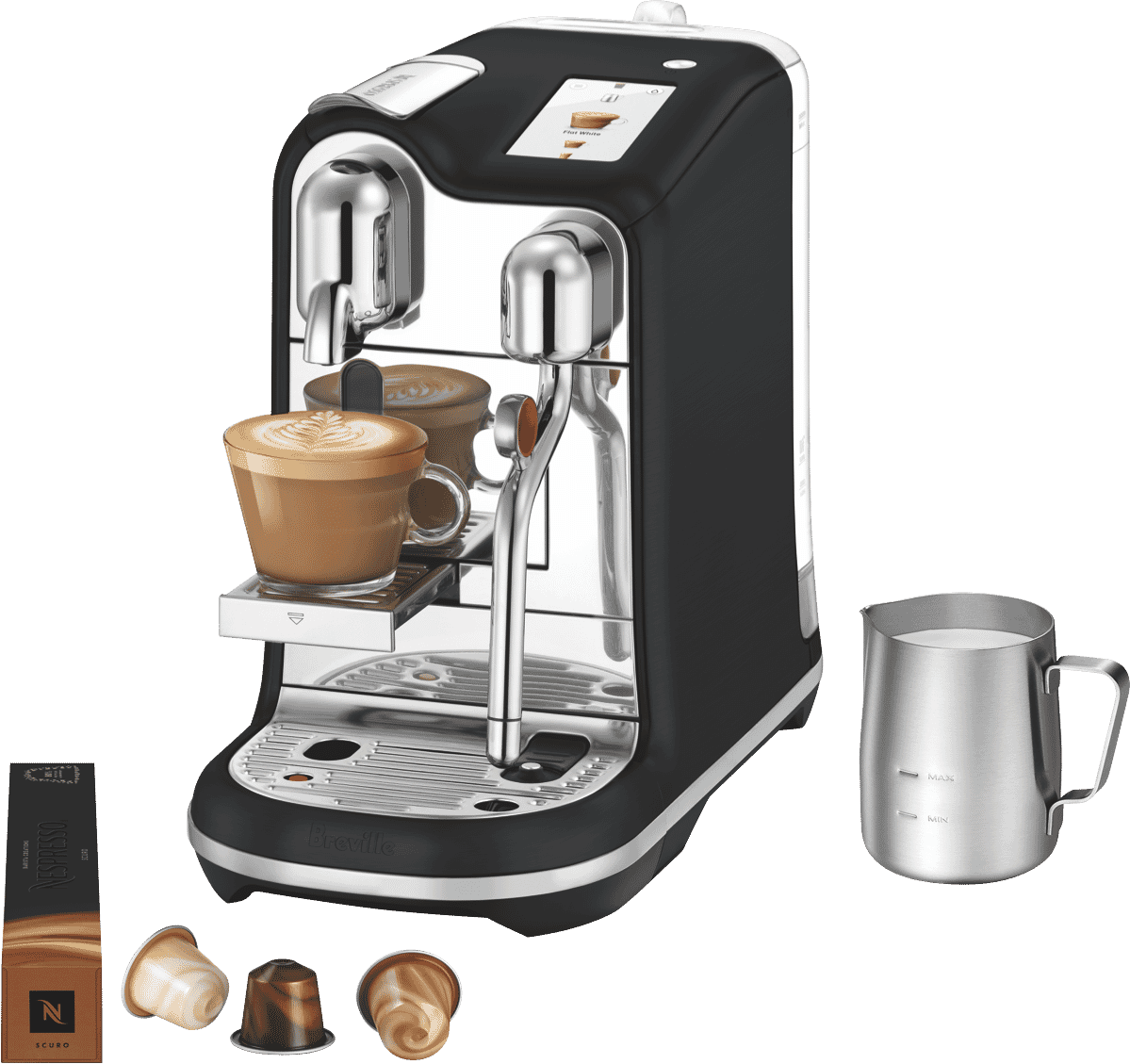 Nespresso The Creatista Pro Black Truffle BNE900BTR