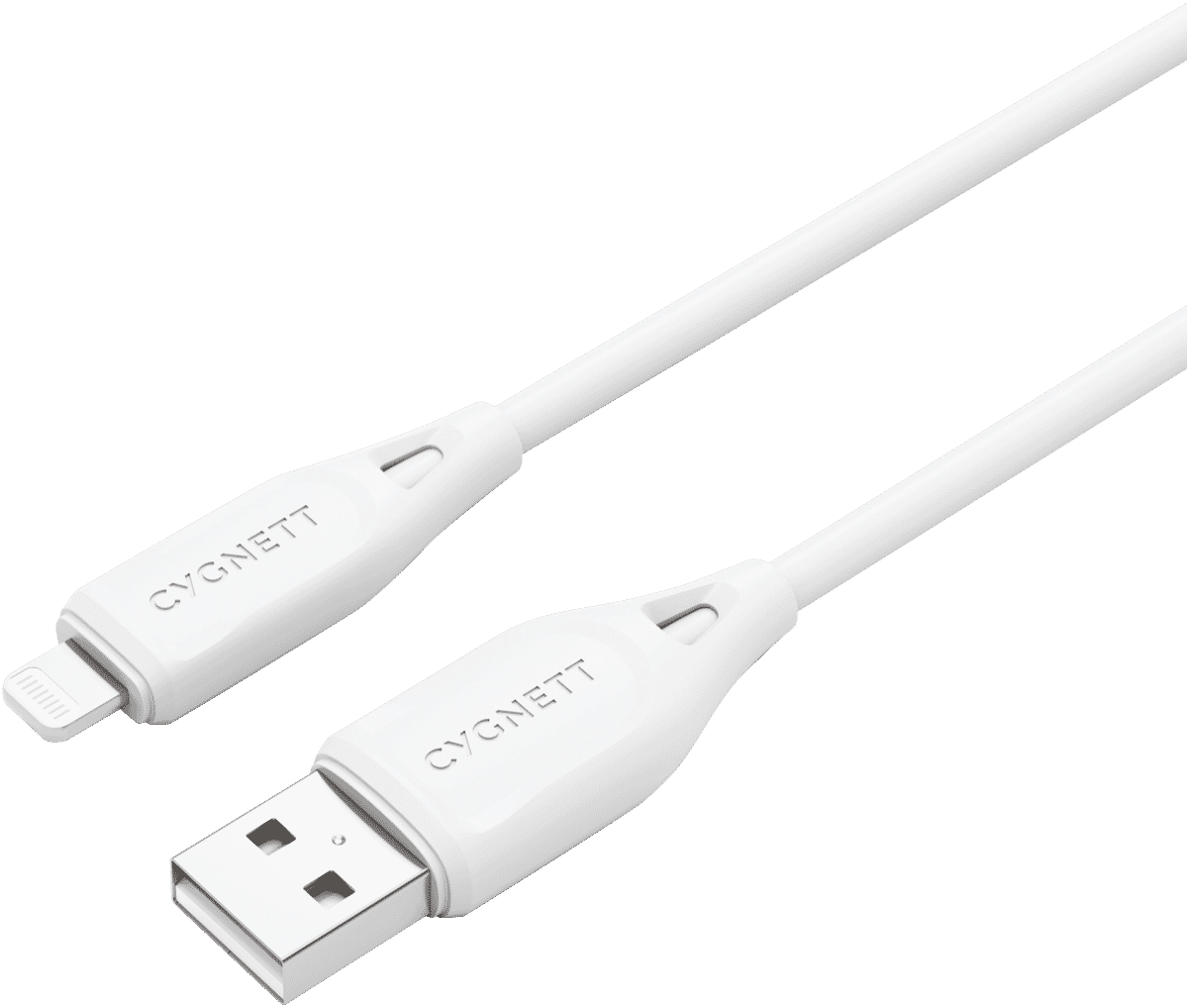 Cygnett Essentials Lightning To USB-A Cable 1m White CY4700PCCAL