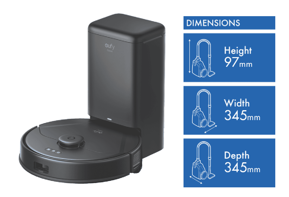 eufy Clean Robovac X8 Pro SES T2276T11