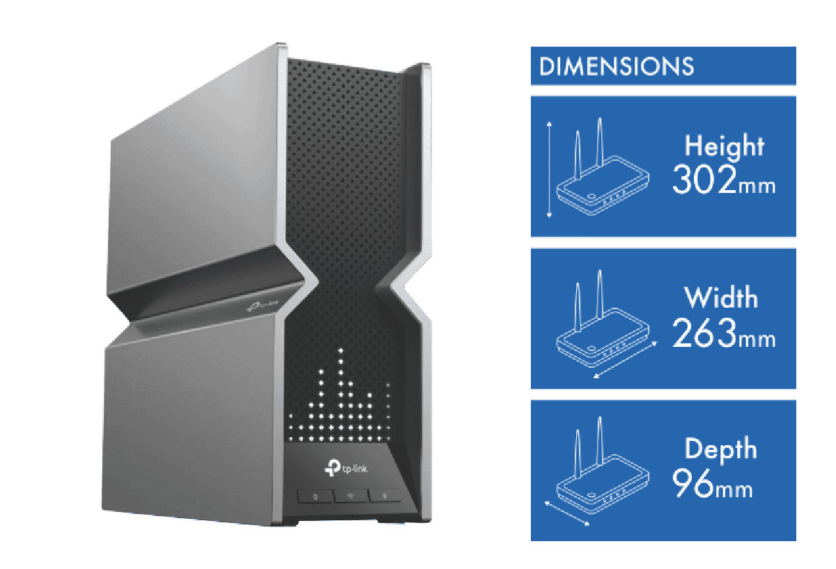TP-LINK BE19000 Tri-Band Wi-Fi 7 Router ARCHER-BE800