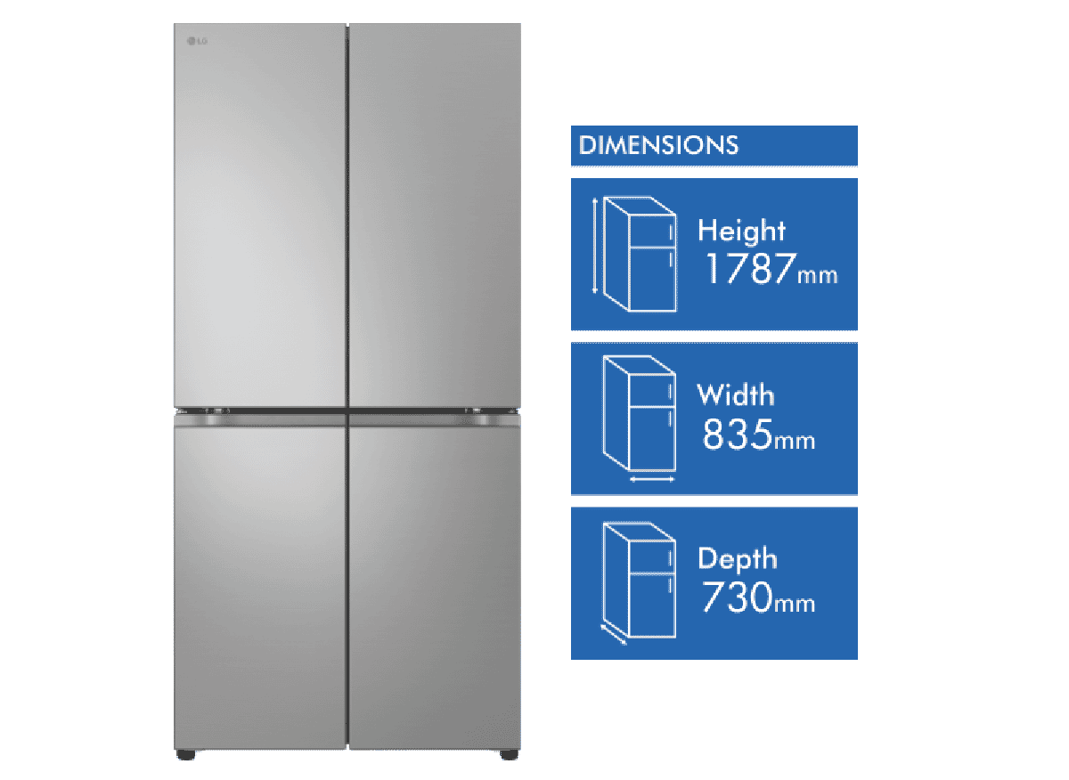 LG 530L French Door Refrigerator GF-B505PL