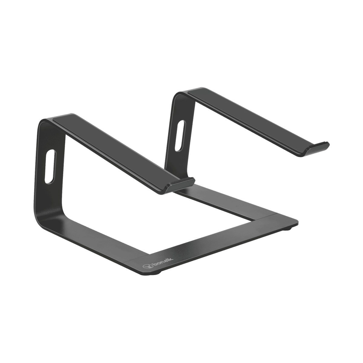Bonelk Elevate Stance Aluminium Riser Laptop Stand (Black) ELK-70419-R