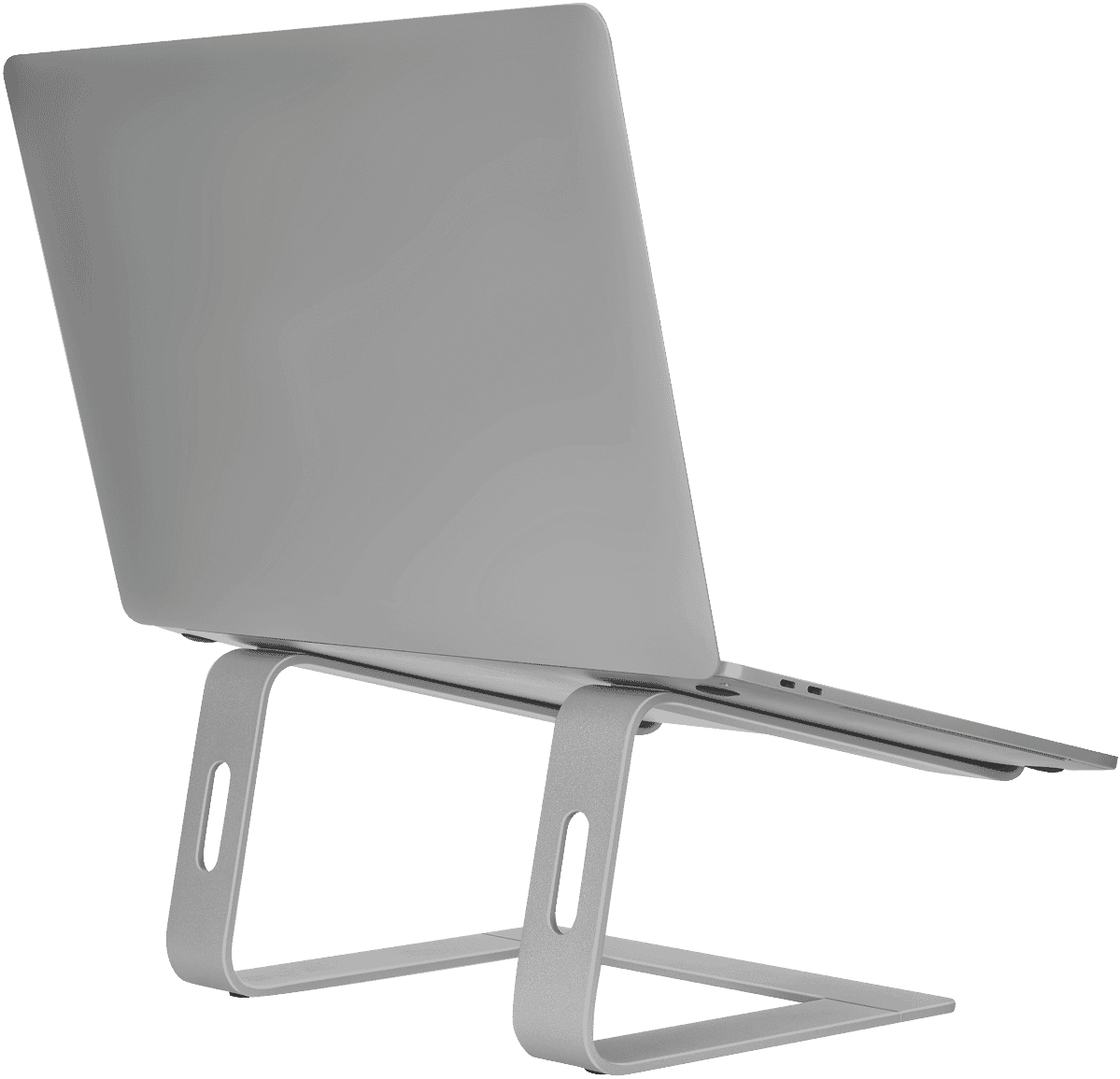 Bonelk Elevate Stance Aluminium Riser Laptop Stand (Silver) ELK-70420-R