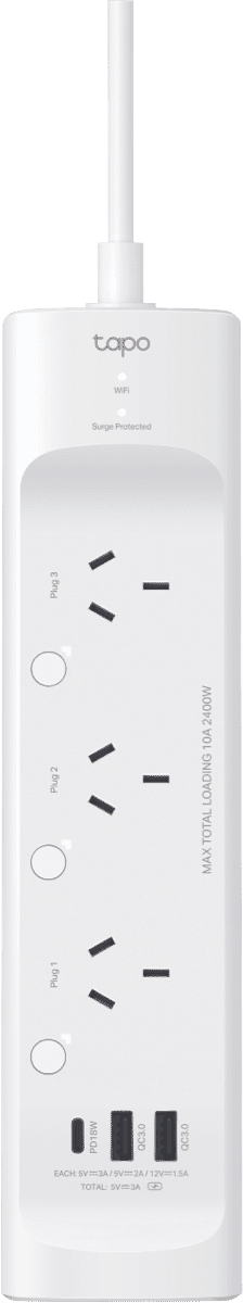 TP-LINK Tapo Smart Wi-Fi Power Strip TAPO-P300