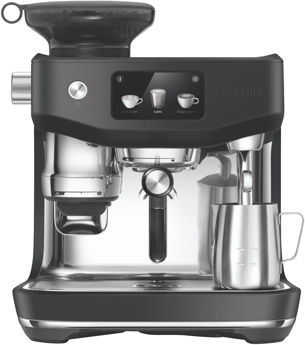 Breville The Oracle Jet Coffee Machine Black Truffle BES985BTR4IAN1