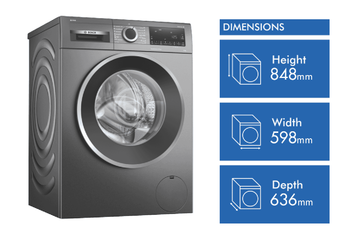 Bosch 9kg Front Load Washer WGG244ARAU