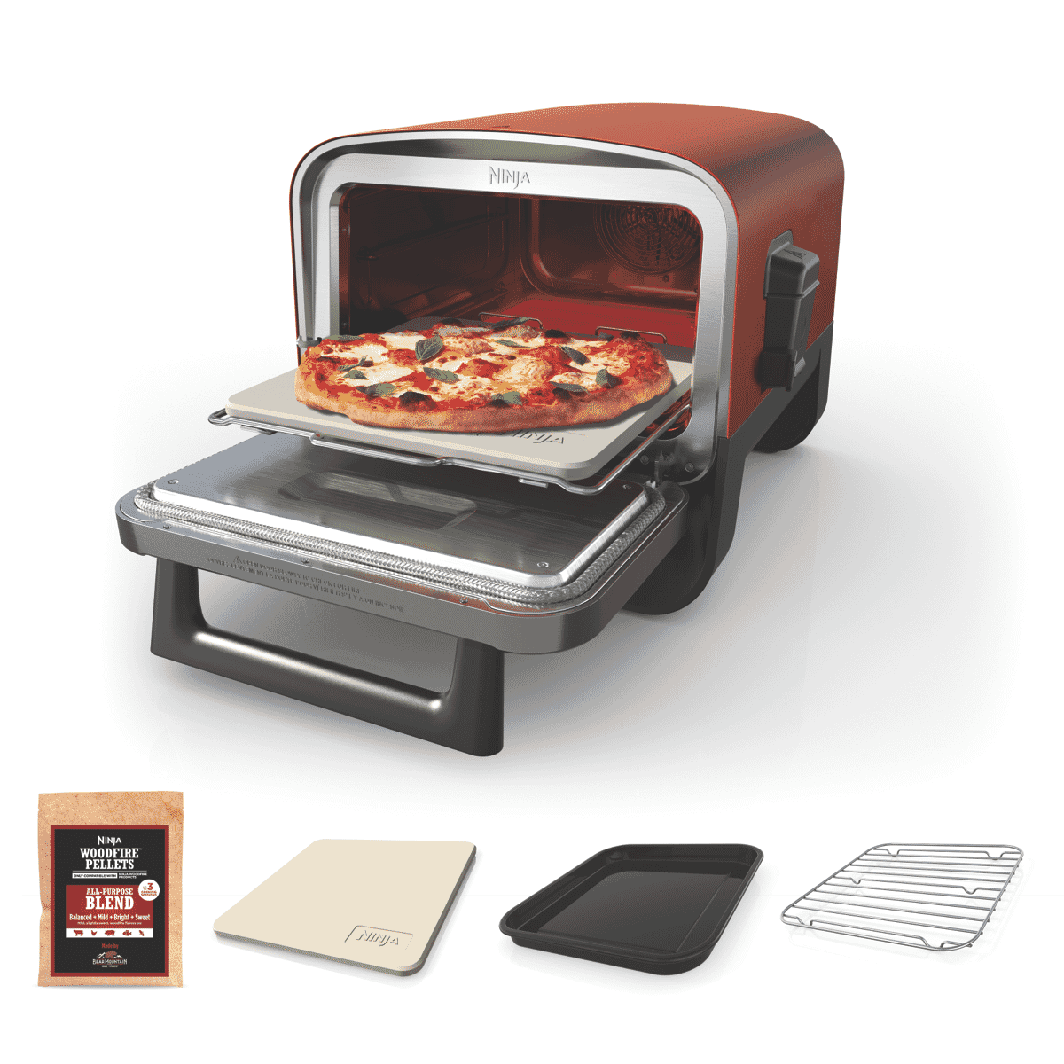Ninja Woodfire Outdoor Oven Red OO101