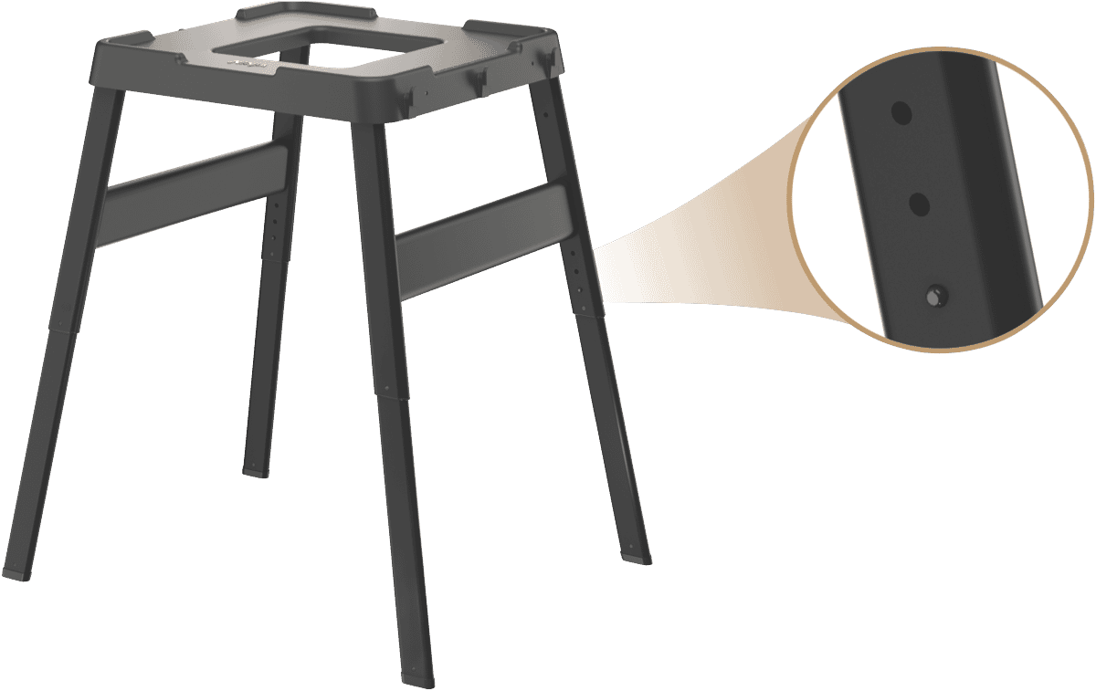 Ninja Woodfire Adjustable Stand Black XSKUNVSTND