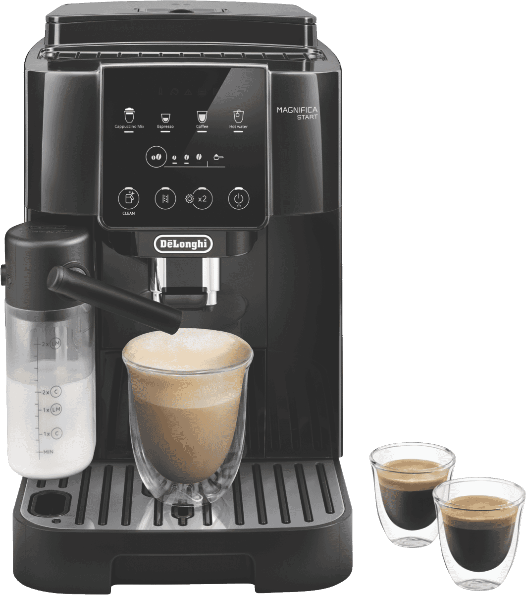 DeLonghi Magnifica Start With Milk Fully Automatic Coffee Machine ...