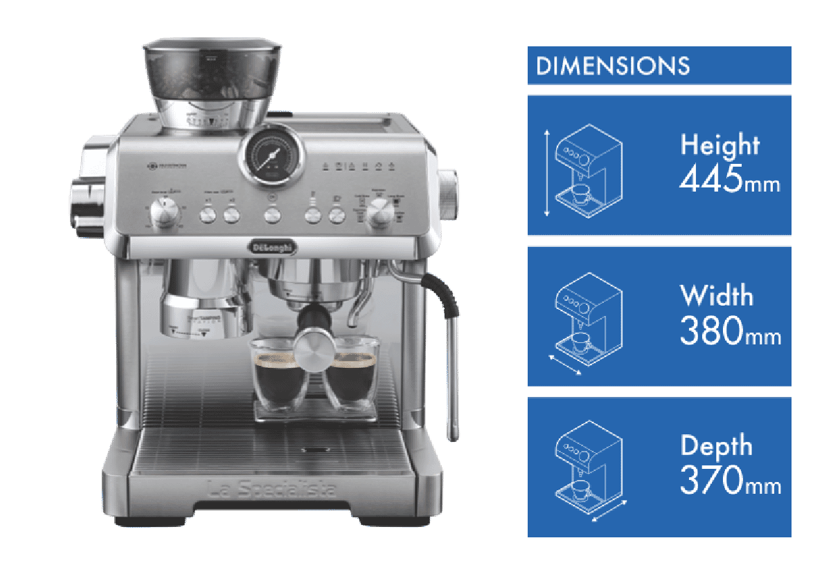 DeLonghi La Specialista Opera Manual Coffee Machine EC9555M