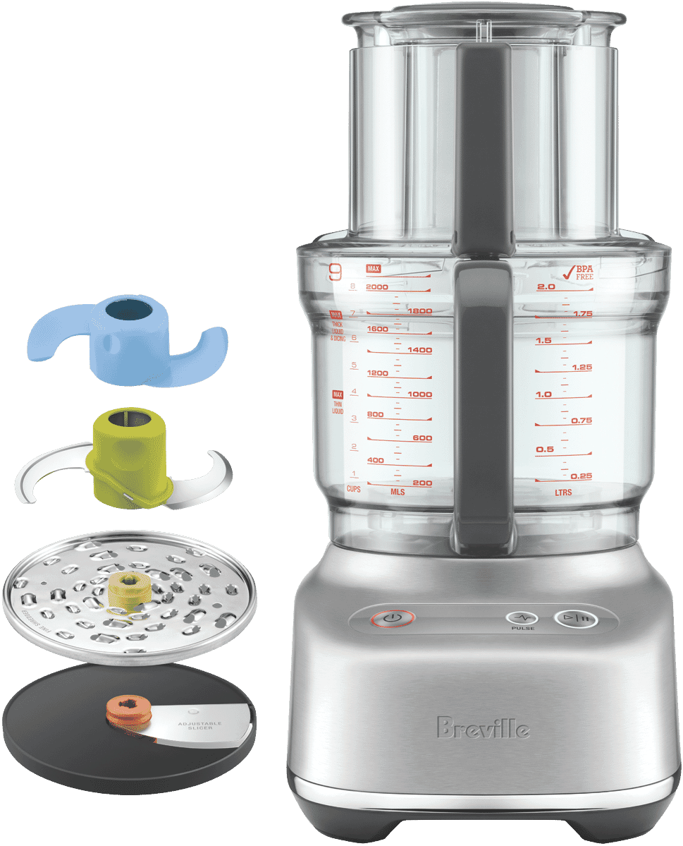 Breville The Kitchen Wizz 9 Brushed Stainless Steel BFP610BSS2IAN1