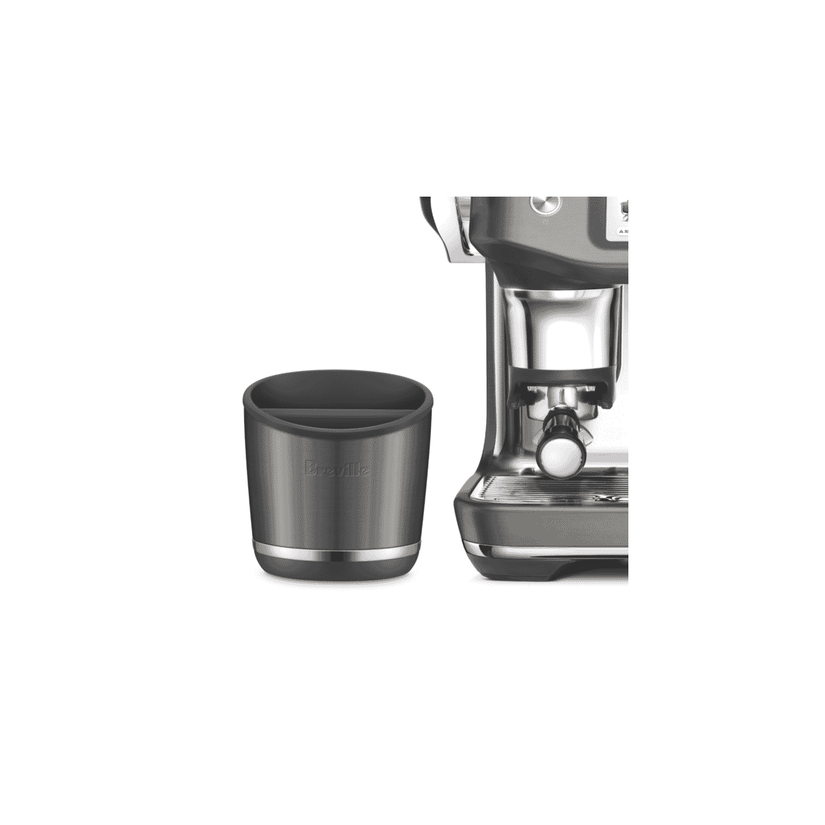 Breville The Knock Box 20 Black Stainless Steel BEA502BST0ZAN1