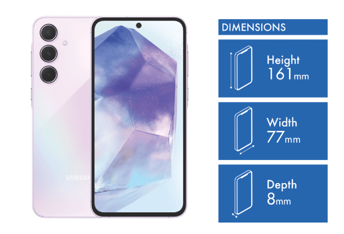 Samsung Galaxy A55 128GB Awesome Lilac 11901317176