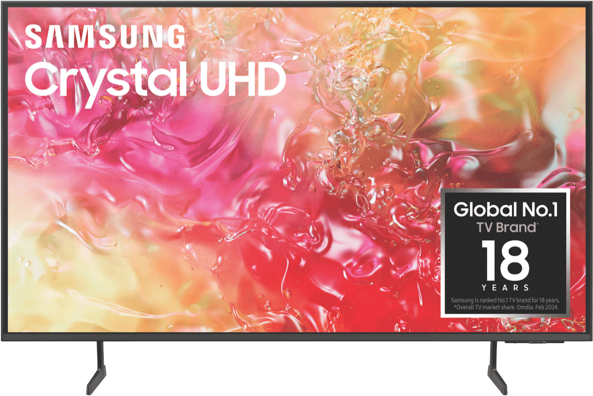 Samsung 85" DU7700 4K Crystal UHD Smart TV 24 UA85DU7700WXXY