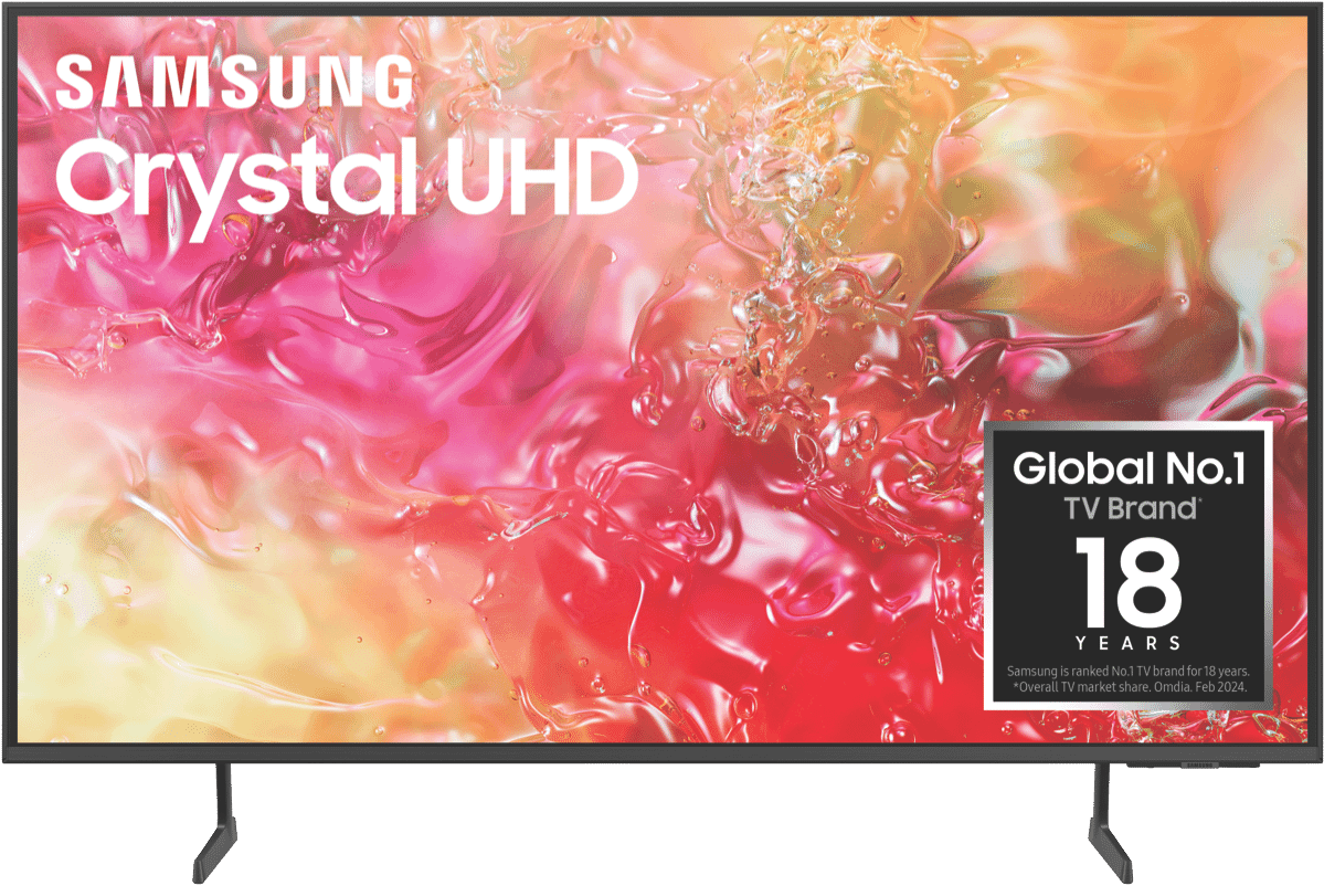Samsung 43" DU7700 4K Crystal UHD Smart TV 24 UA43DU7700WXXY
