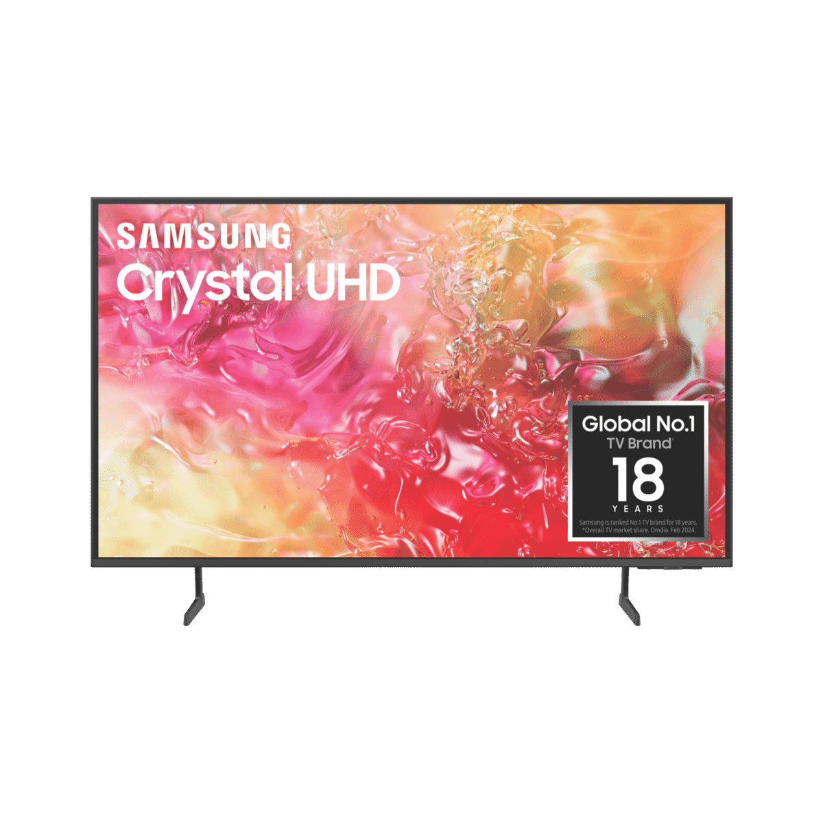 Samsung 43" DU7700 4K Crystal UHD Smart TV 24 UA43DU7700WXXY
