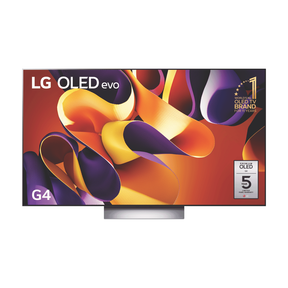 LG 77" OLED EVO G4 4K Smart TV 24 OLED77G4PSA