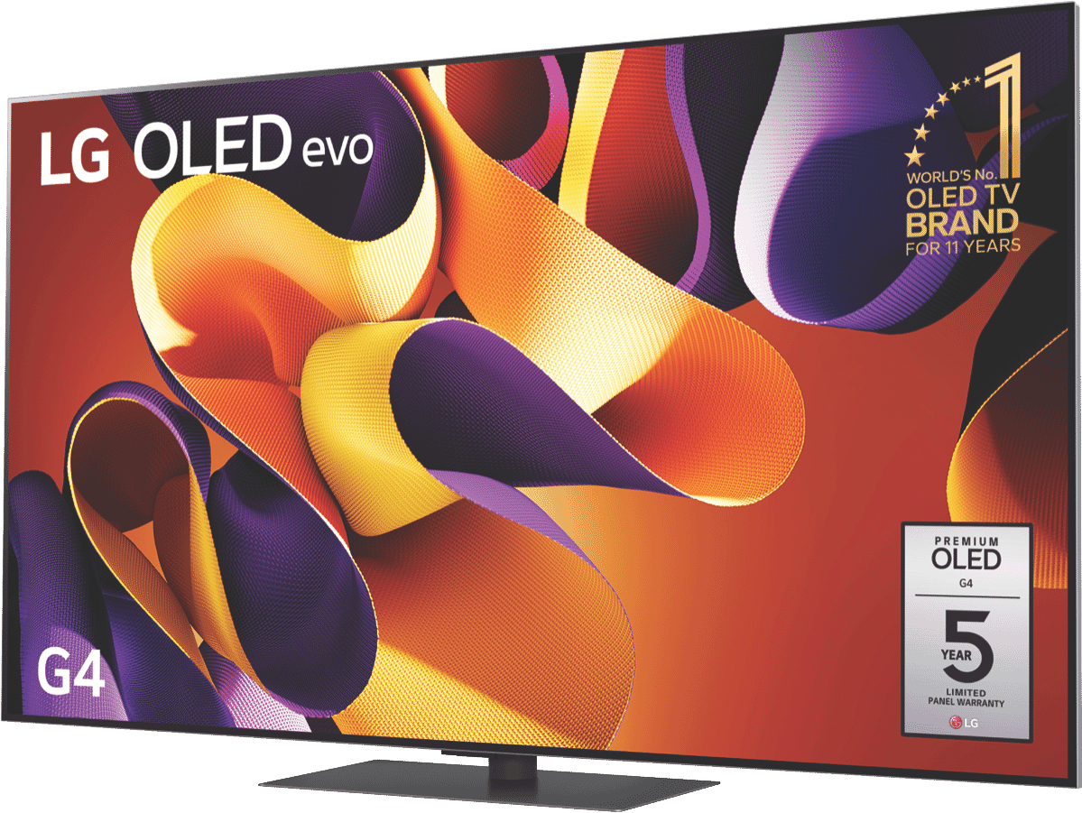 LG 65" OLED EVO G4 4K Smart TV 24 OLED65G4PSA
