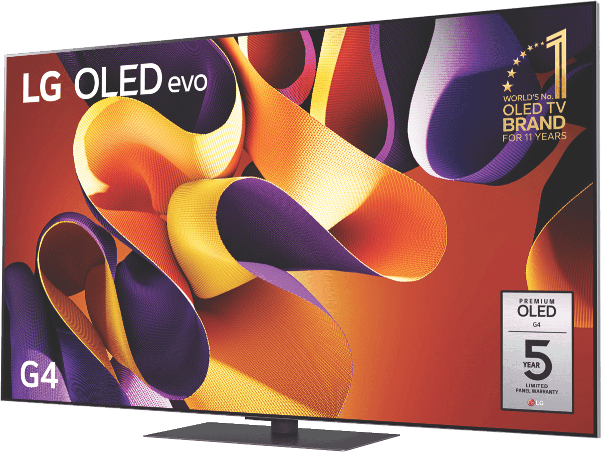 LG 55" OLED EVO G4 4K Smart TV 24 OLED55G4PSA