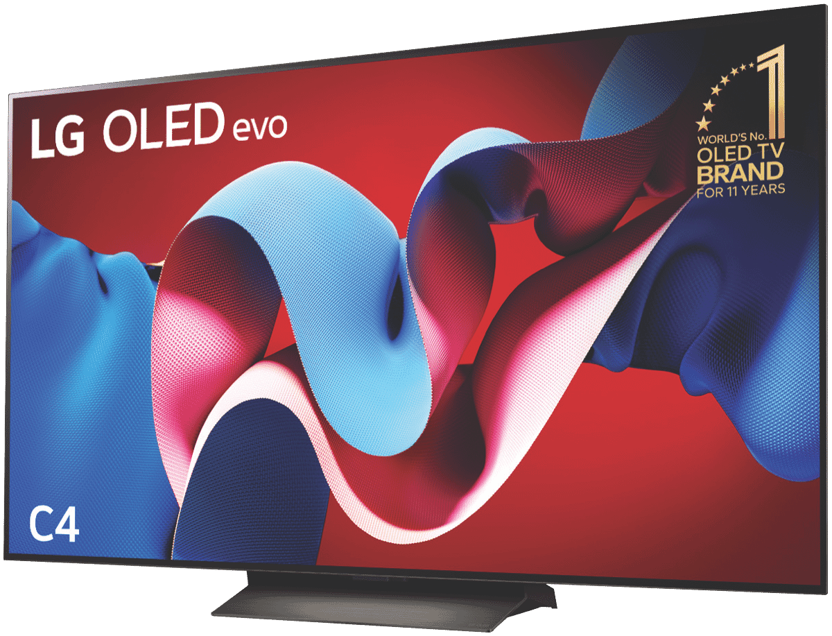 LG 65" OLED EVO C4 4K Smart TV 24 OLED65C4PSA