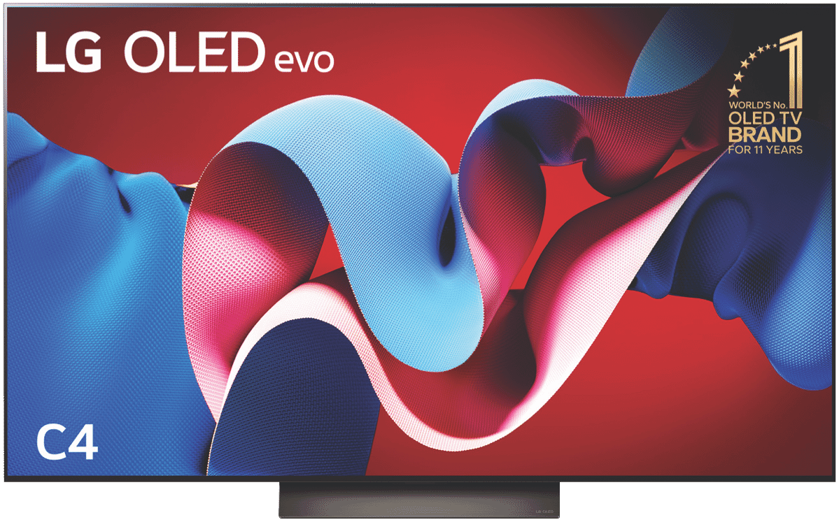 LG 55" OLED EVO C4 4K Smart TV 24 OLED55C4PSA