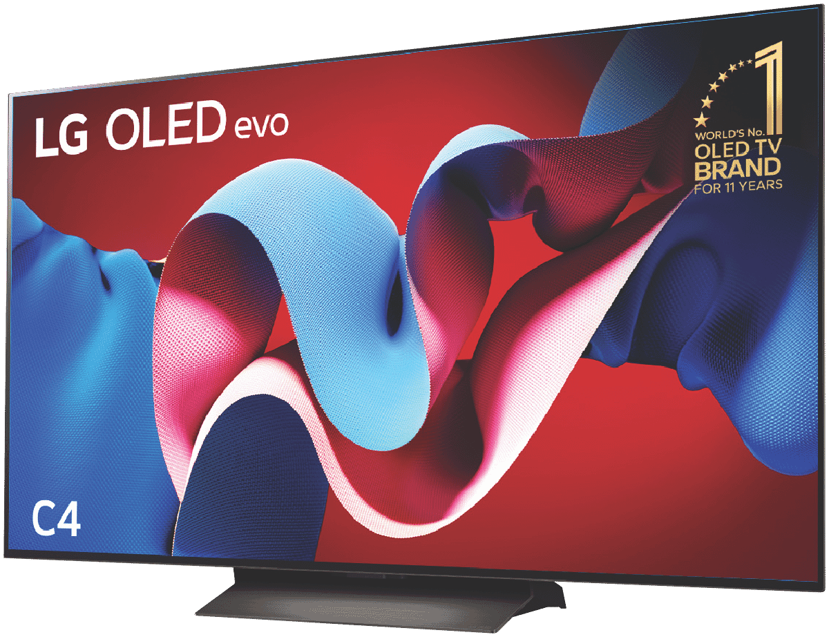 LG 48" OLED EVO C4 4K Smart TV 24 OLED48C4PSA