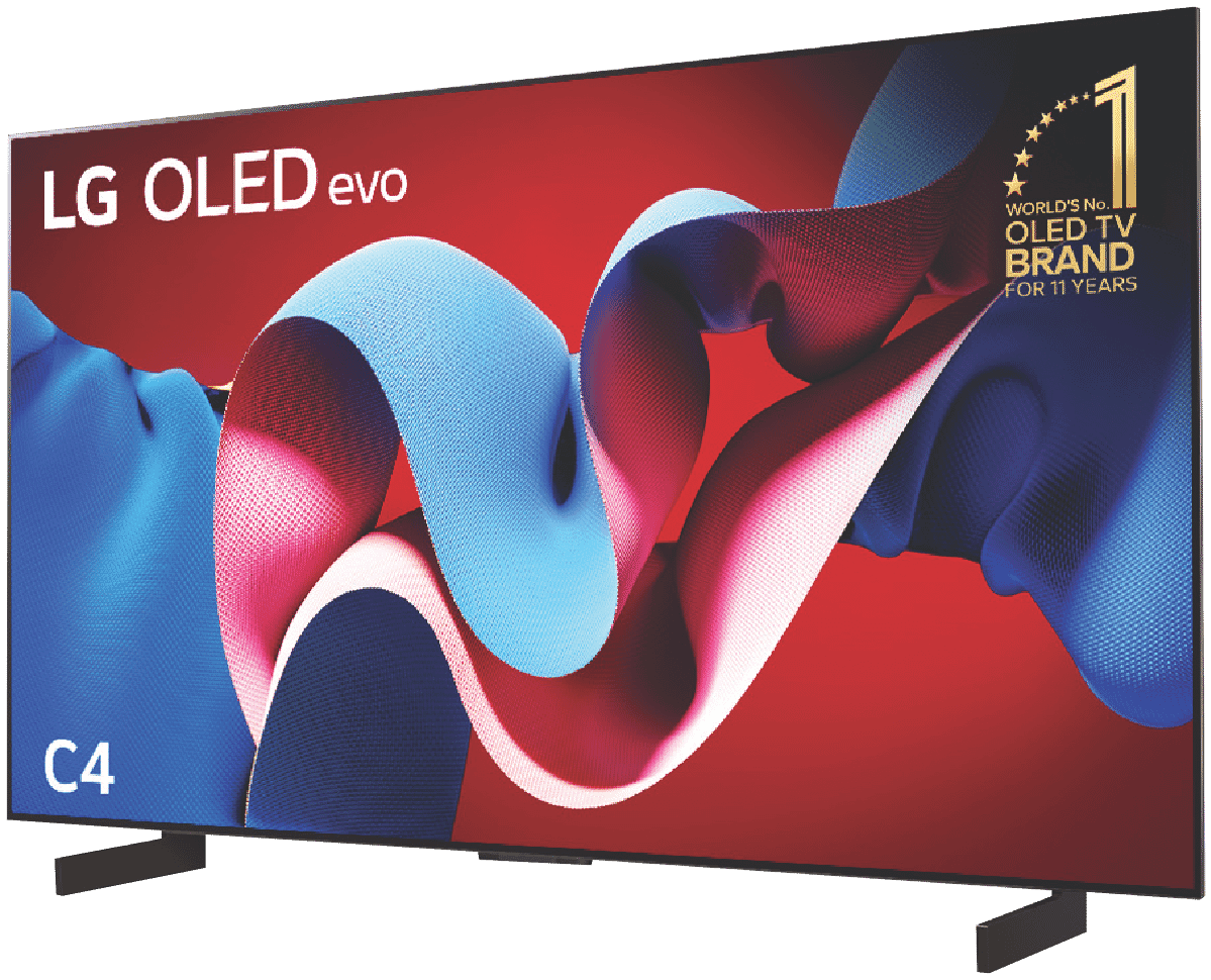 LG 42" OLED EVO C4 4K Smart TV 24 OLED42C4PSA