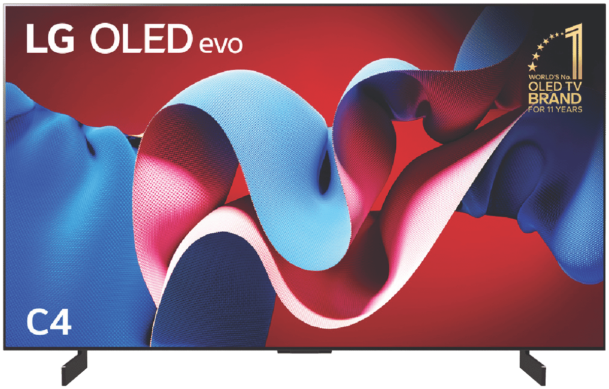 LG 42" OLED EVO C4 4K Smart TV 24 OLED42C4PSA